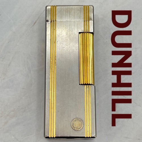 dunhill roller gas Lighter gold silver | eBay