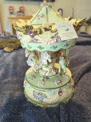 Heritage House County Fair Musical Carousel | eBay