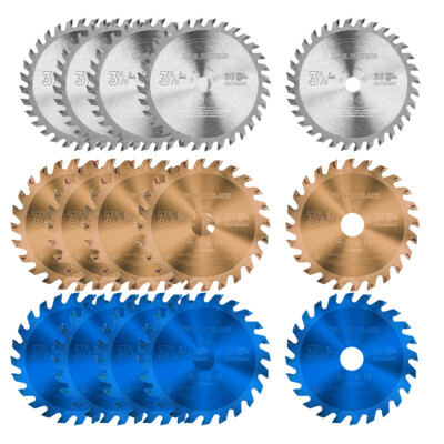 5PCS TCT CIRCULAR SAW BLADES 3-3/8'' CARBIDE TIPPED DISC WHEEL FOR WOOD ...