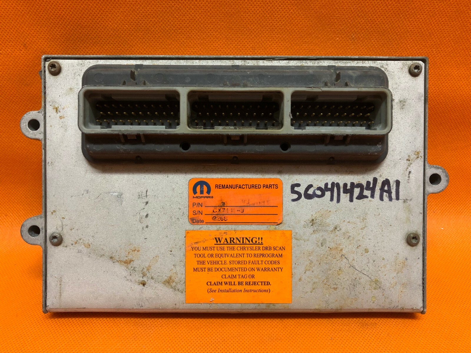 MOPAR REBUILT PROGRAMMED PLUG & PLAY 99 GRAND CHEROKEE ECU PCM MODULE ...