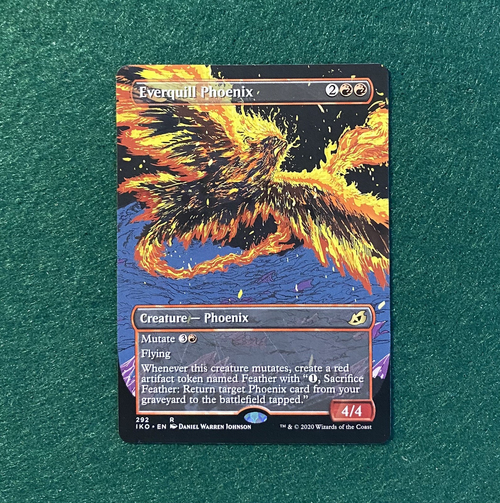 MTG Everquill Phoenix Ikoria: Lair of Behemoths 292 Regular Rare for ...