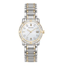 Bulova Ladies Diamond Watch 98 R 107 for sale online | eBay