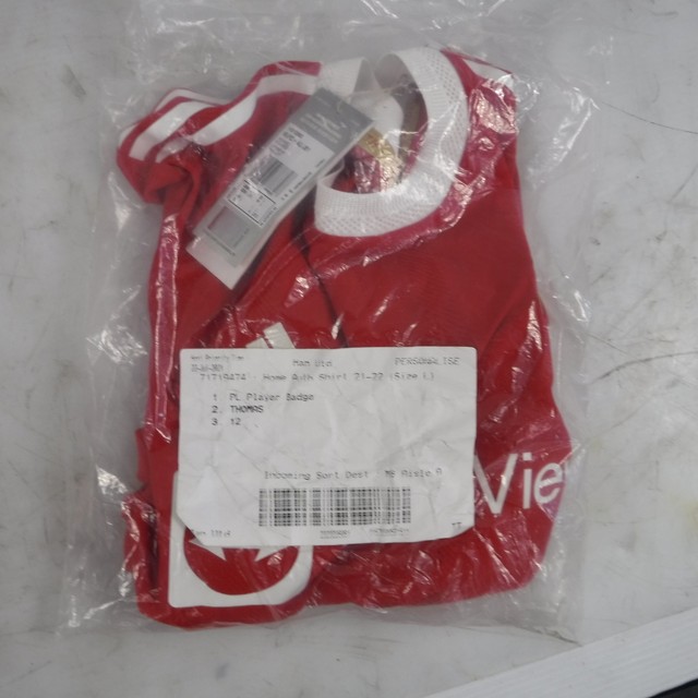 Ronaldo Manchester United Jersey Authentic 2021 Home Large Soccer ...