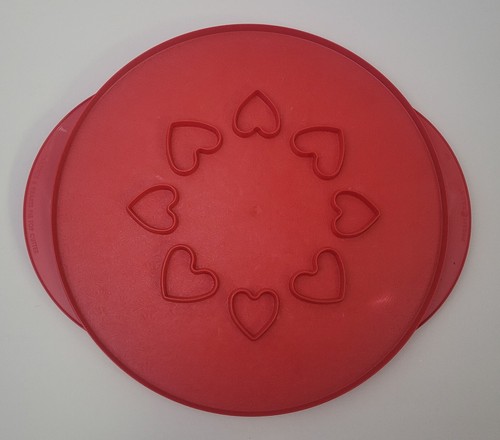 Fancy Pie Crust Topper Cutter, Plastic, Hearts And Traditional Design ...