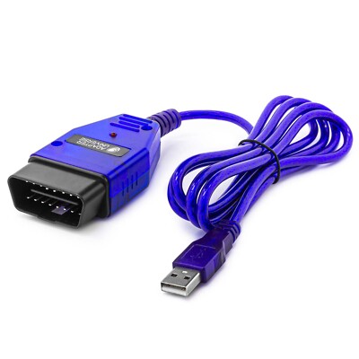 Vehicle Car OBD 2 II Interface USB Error Diagnosis Service Cable ...