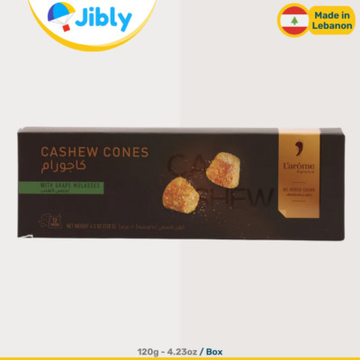 🇱🇧Lebanese L'arome Cashew Cones| Healthy Snacks | 120g Boxes ...
