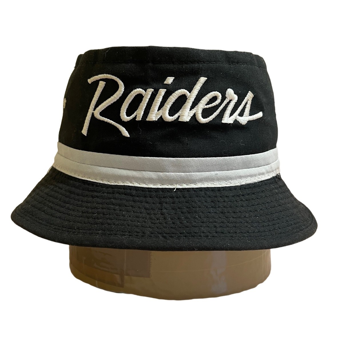 Los Angeles Raiders Sports Specialties 7 3/8 Bucket Hat Vtg Los Angeles Raiders Sports Specialties 7 3/8 Bucket Hat Vtg