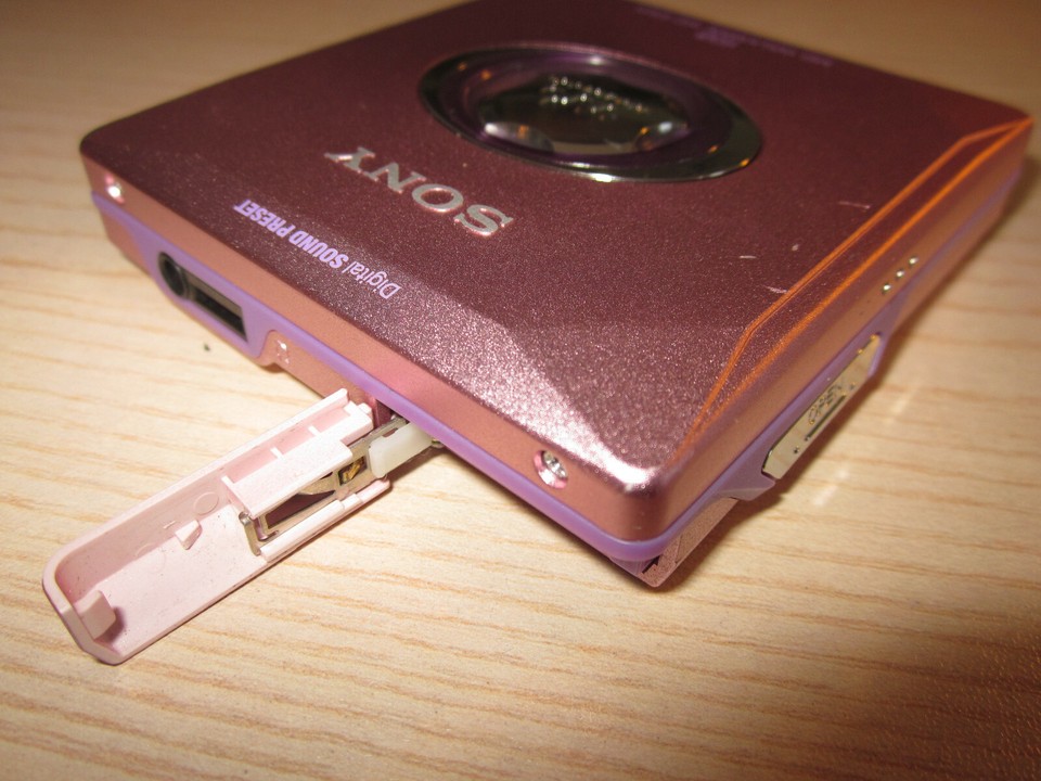 Sony MD Minidisc Player E501 (747) Mega Rare Rosa Silber | eBay.de