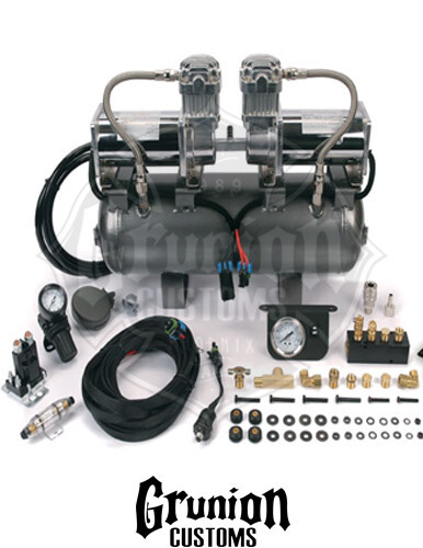 Viair 200 PSI Dual High Pressure Bolt On 380C Air Compressors w/ 2 ...