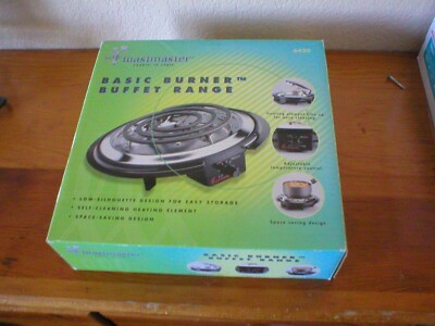 TOASTMASTER-BASIC BURNER BUFFET RANGE, SINGLE BURNER, 6420, NEW in BOX ...