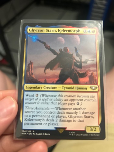 MTG Magic the Gathering NM Ghyrson Starn, Kelermorph 124 Warhammer 40k ...