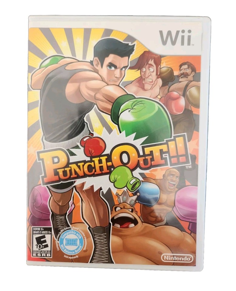 Punch-Out!! Nintendo Wii Game Complete With Manual Tested 45496901493 ...
