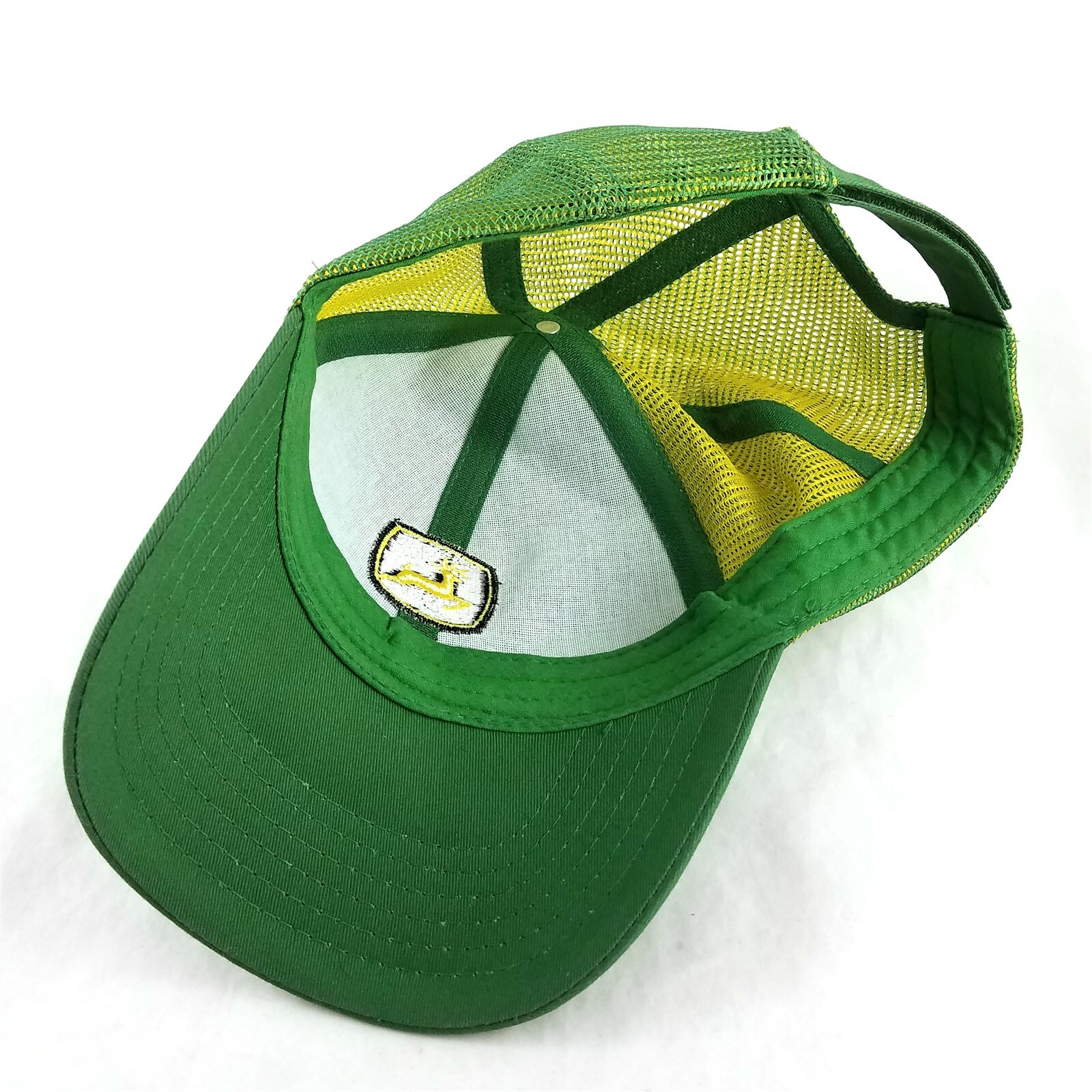 John Deere Green Fabric Mesh Baseball Cap Embroidered… - Gem
