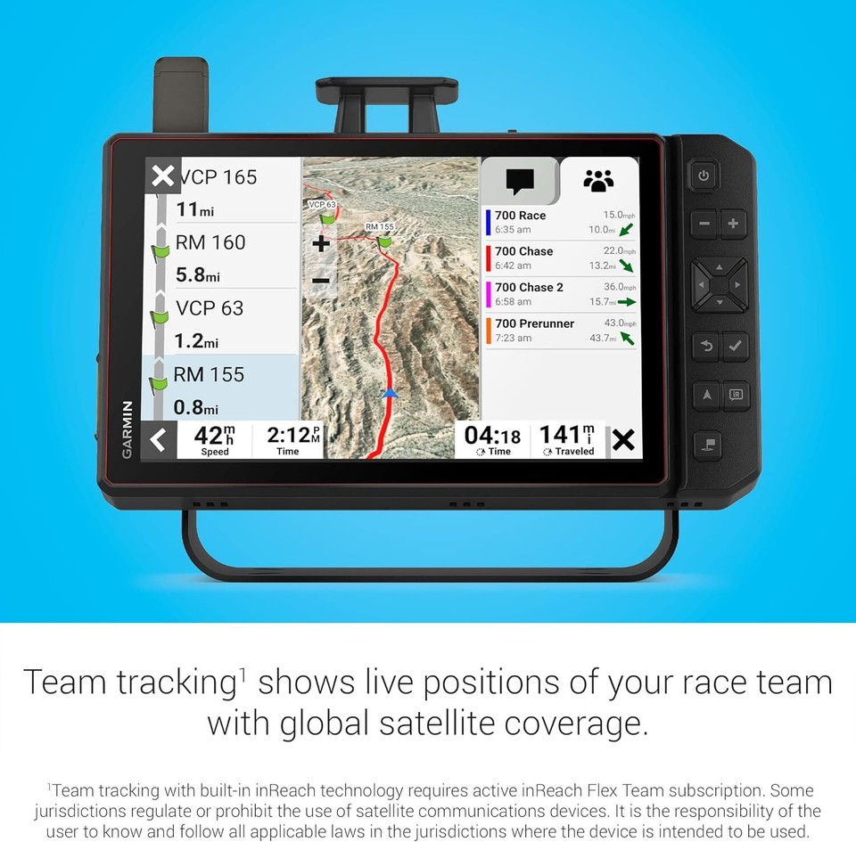 Garmin Tread XL Baja Race Edition | 10" Off-Road GPS Race Navigator ...