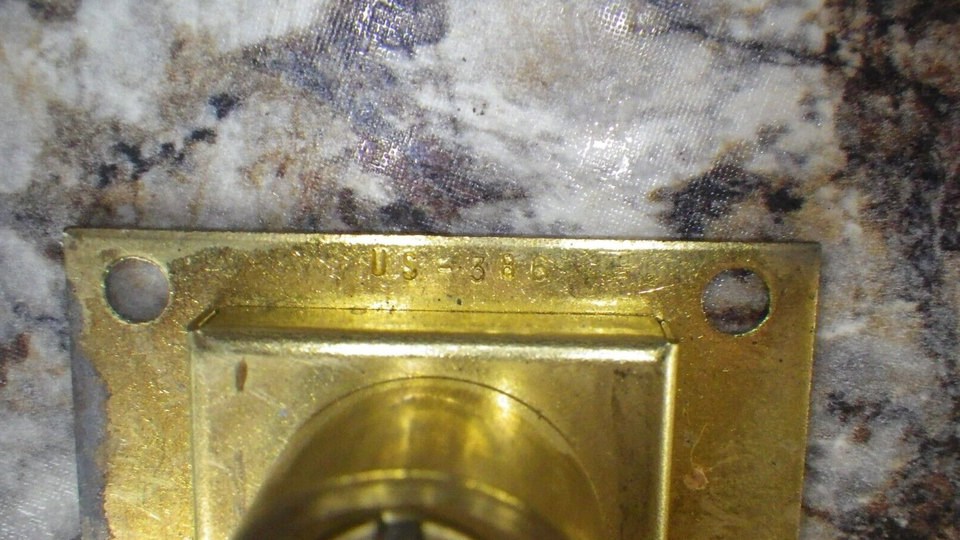 Vintage National Lock Co. Company Desk Drawer/Cabinet Lock With ...