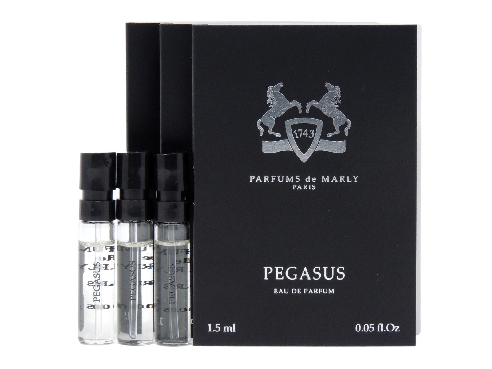 PDM PARFUMS DE MARLY PEGASUS EDP 1.5ml .05fl oz x 3 COLOGNE SPRAY ...