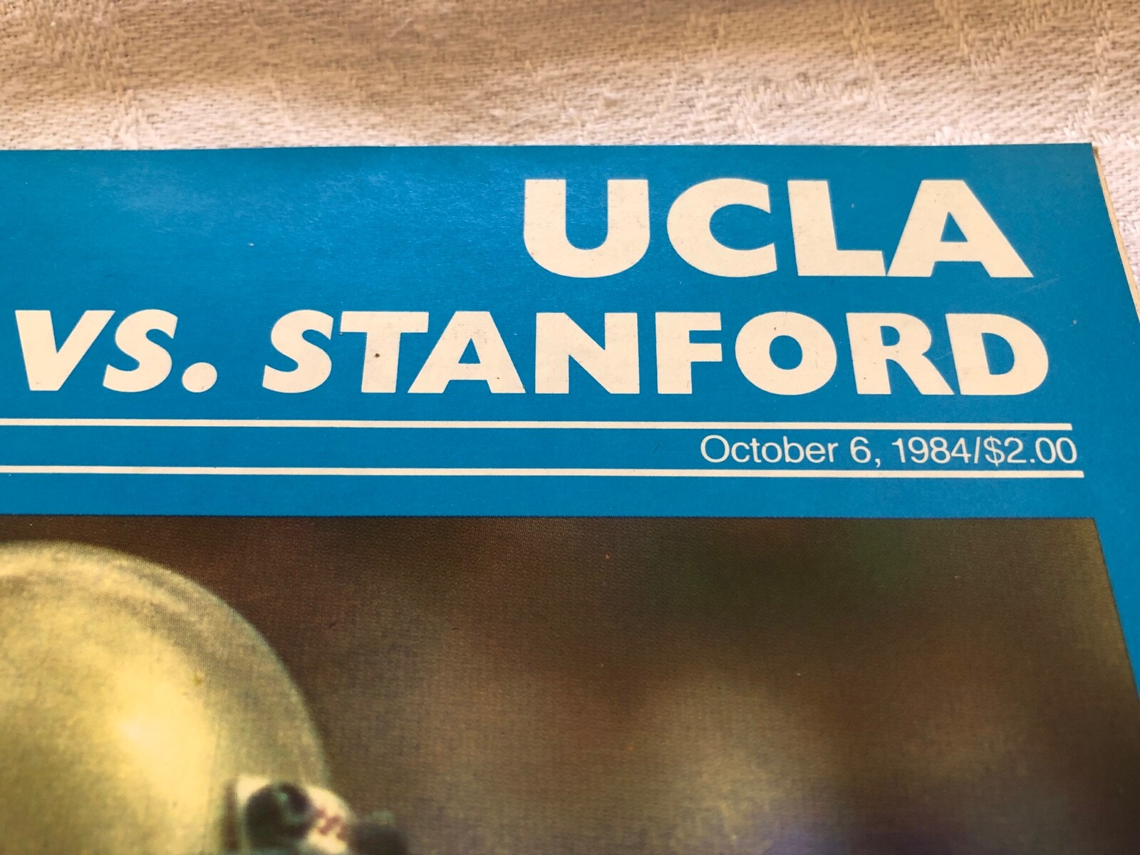 Lot of 2 Touchdown Illustrated Magazine 1984 UCLA college football | eBay