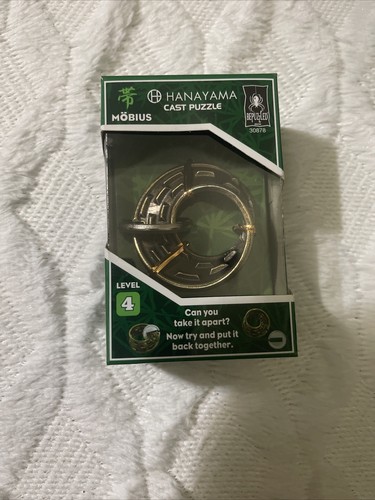 BePuzzled Mobius Hanayama Coaster Cast Puzzle Level 4 Brain Teaser Toy ...