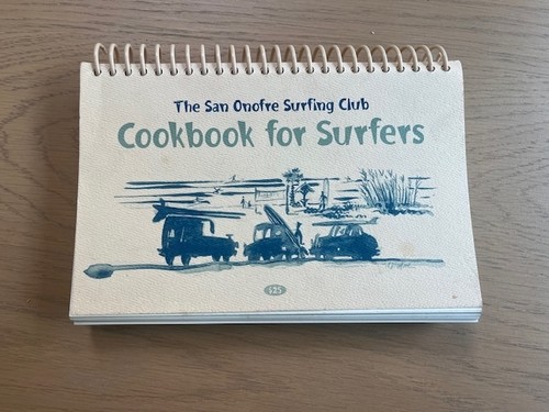 Surfer San Onofre Surfing Club Cookbook | eBay
