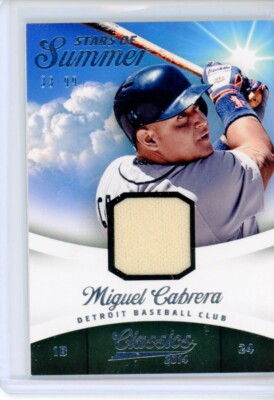 2014 PANINI CLASSICS STARS OF SUMMER MIGUEL CABRERA 33/99 #21 | eBay