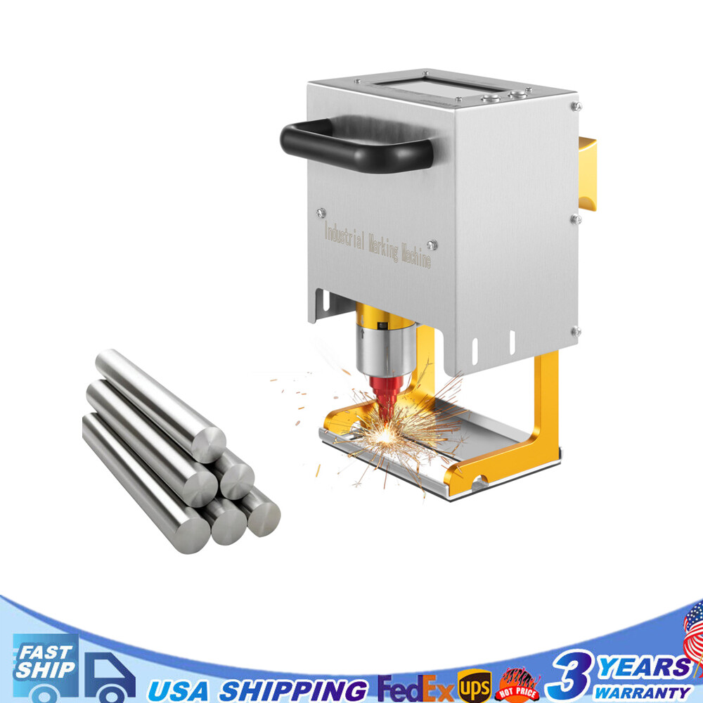 Electric Dot Peen Metal Marking Machine Make VIN numbers Portable ...