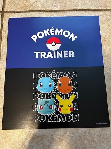 GameStop Promo Poster Pokemon Trainer/Pokemon | eBay