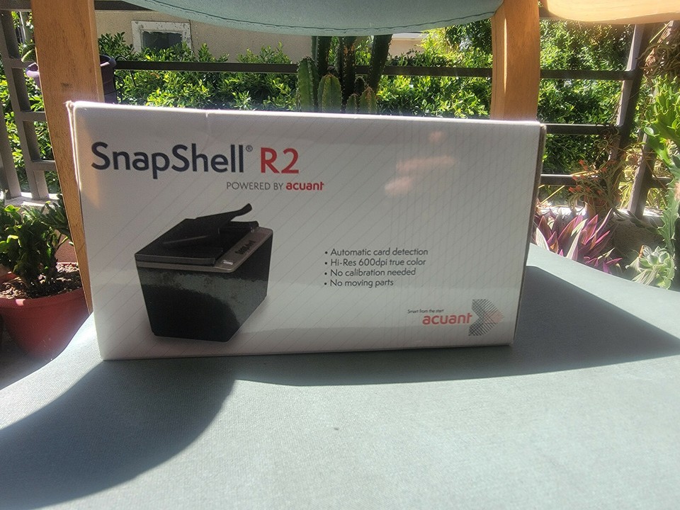 ACUANT SNAPSHELL R2 Driver License SCANNER ID Reader special offer | eBay