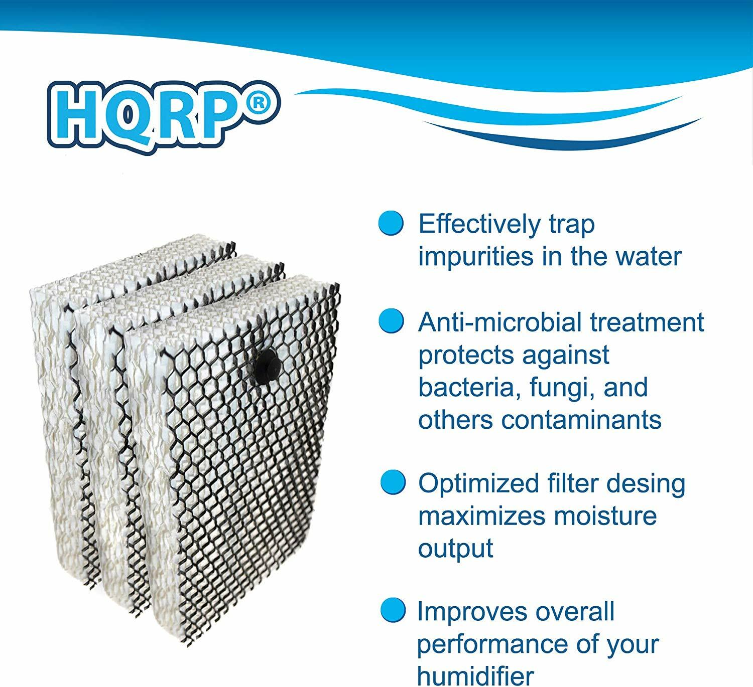HQRP 3x Filtros para Holmes Humidificador HM630 HM729 HM729G HM4600 ...