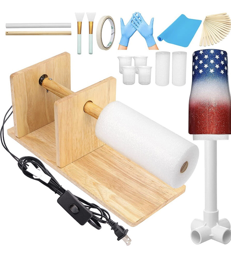 Cup Turners for Tumblers Electric Tumbler Turner Kit Cup Spinner ...