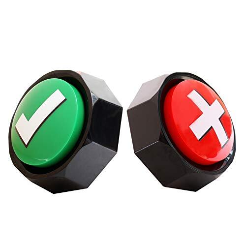 AJOY ANLIKY Answer Buzzers, Sound Buttons, Set of 2 Assorted colored ...