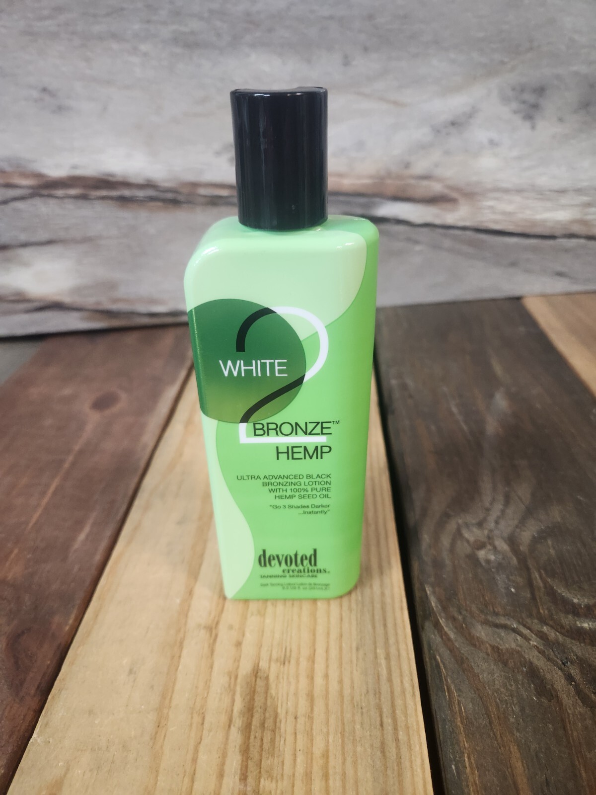 Devoted Creations White 2 Bronze Hemp Bronzing Tanning Lotion + Free ...