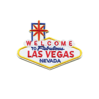 Welcome To Las Vegas Sign Embroidered Iron On Patch DIY Applique | eBay