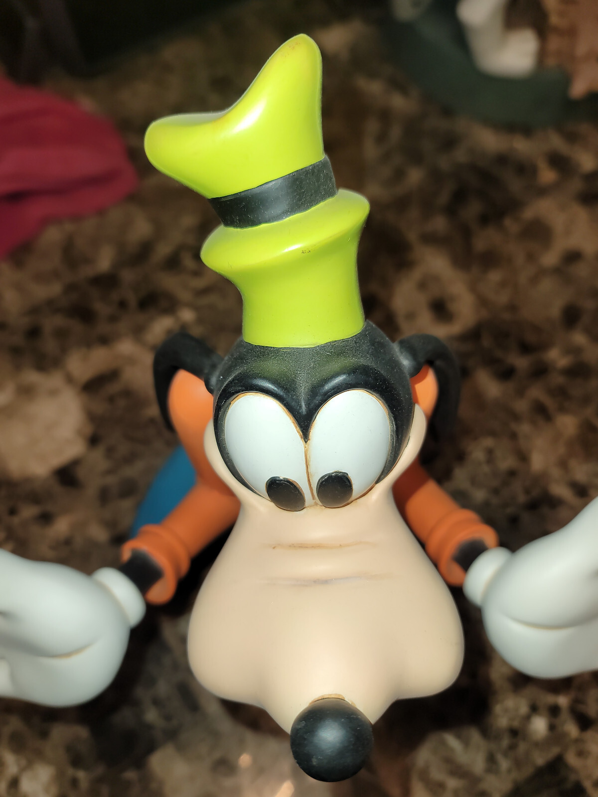 Extremely Rare! Walt Disney Goofy Definitive Big Vintage Figurine ...