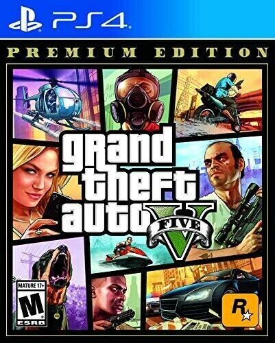 USED - PS4 - Grand Theft Auto V: Premium Edition - Sony PlayStation 4 ...
