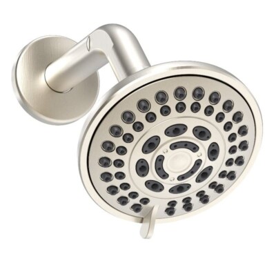 4.13" Nozzles High Pressure Shower Head for Bathroom Durable Rain ...