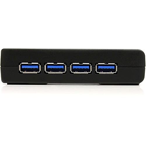 StarTech.com 4-Port USB 3.0 SuperSpeed Hub with Power Adapter - 5Gbps ...