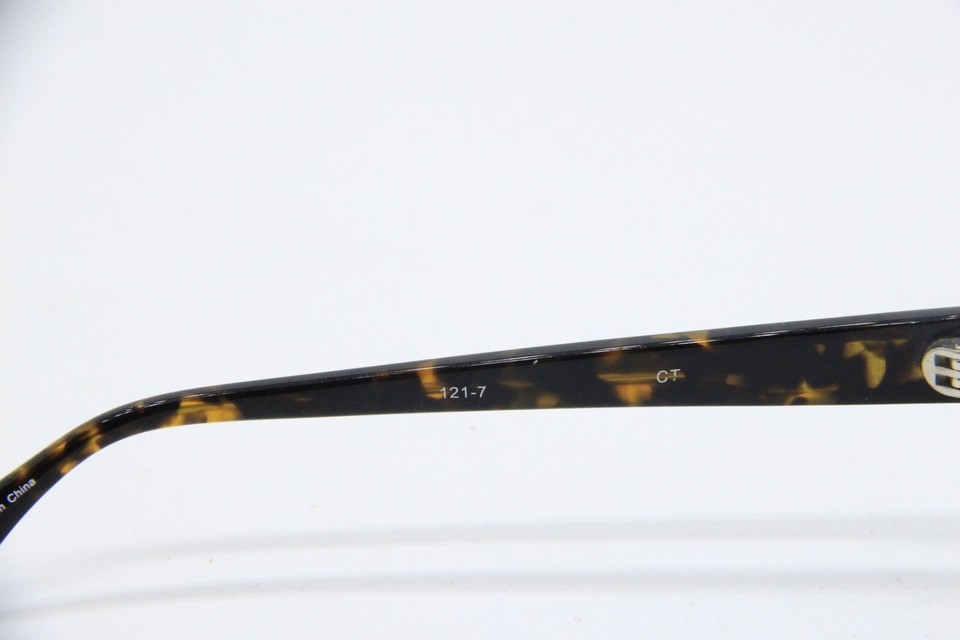 NEW MATTHEW ASHER 121-7 HAVANA CLEAR FADE AUTHENTIC FRAMES EYEGLASSES ...