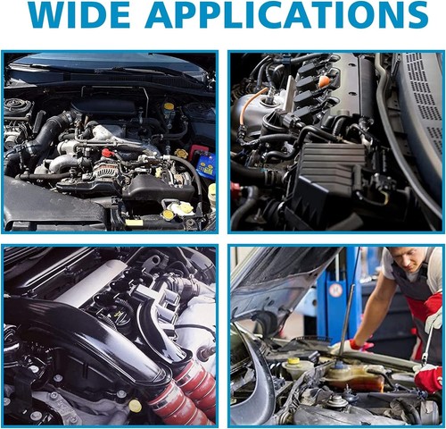 115 PCS Vacuum Connector Assortment Heat Resistance 240℃（460℉）12 Sizes ...