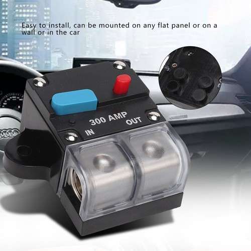 Car Electrical Safety Circuit Breaker 80A 300A Self Reset with Reset ...