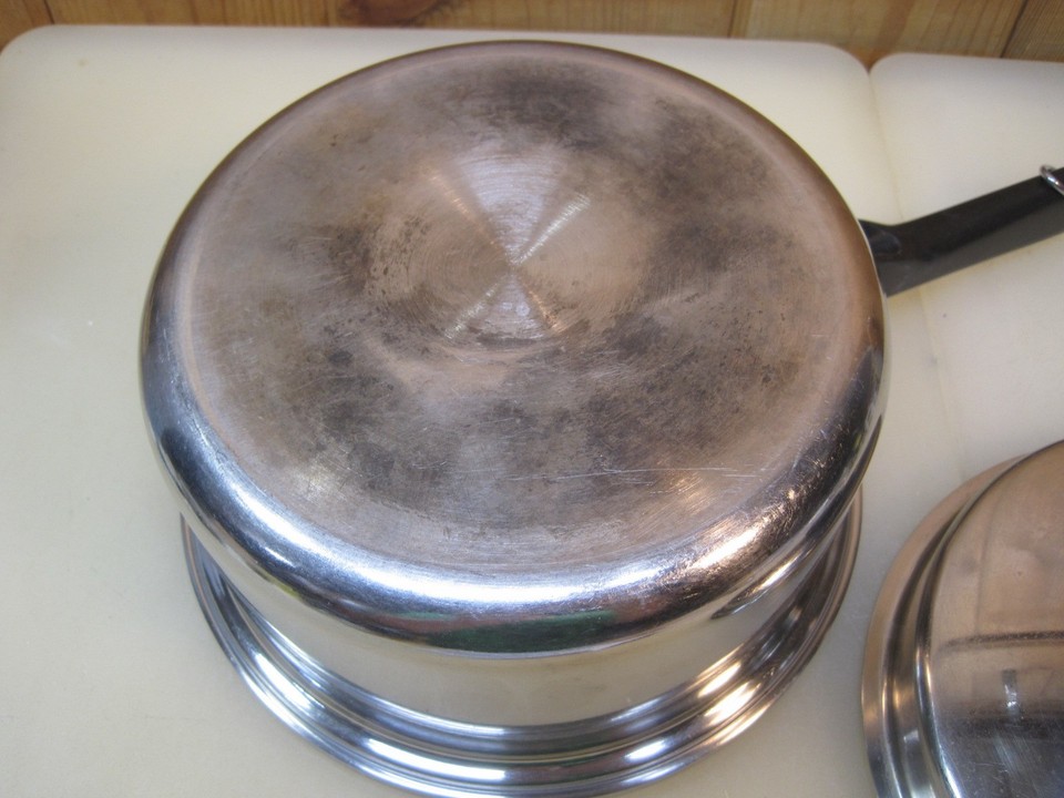 Emdeko 2 Quart Sauce Pan 3ply 18-8 Stainless Steel Waterless Cookware ...