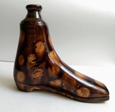 Antique Spirits Flask Shaped as an Ankle Boot c. 1840 | eBay