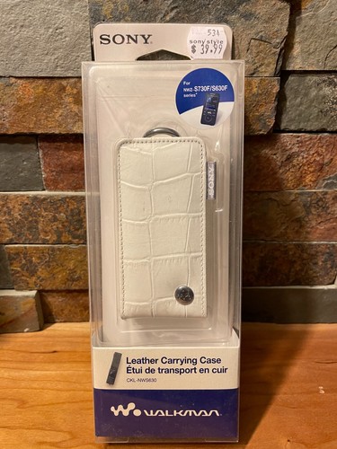 Sony Walkman leather case for MP3 player CKL-NWS630 for NWZ-S730F NWZ ...