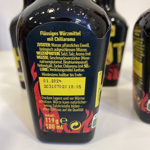 5x Maggi WÜRZE HOT scharf + würzig 5x 100ml Flasche 39,98€/l | eBay