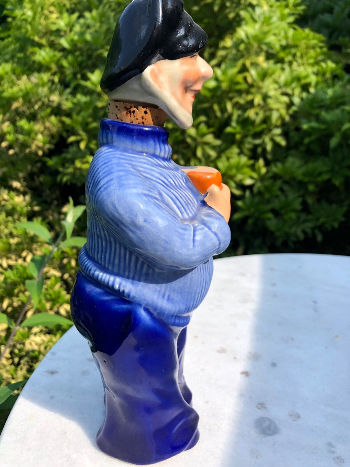 Maritmer Porzellan Flaschen Fischer/Matrose | eBay.de