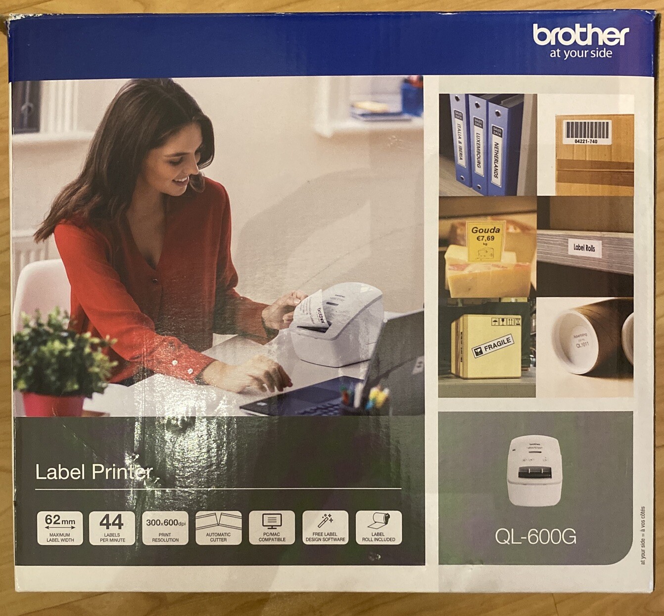Brother QL-600 Economic Desktop Label Printer for sale online | eBay