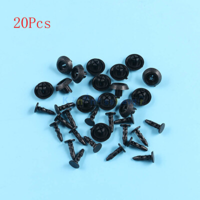 20x Engine Cover Clips Plastic Trim Fasteners For Toyota Motor Shields ...