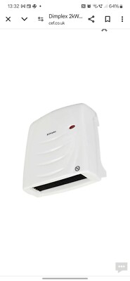 Dimplex FX20EIPX4 Bathroom Downflow Fan Heater 5011139032812 | eBay