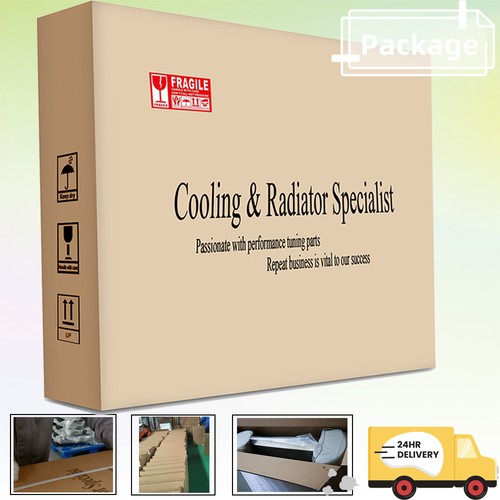 4-Row Core Aluminum Radiator Fit 1968-74 71 Dodge Dart Challenger Small ...