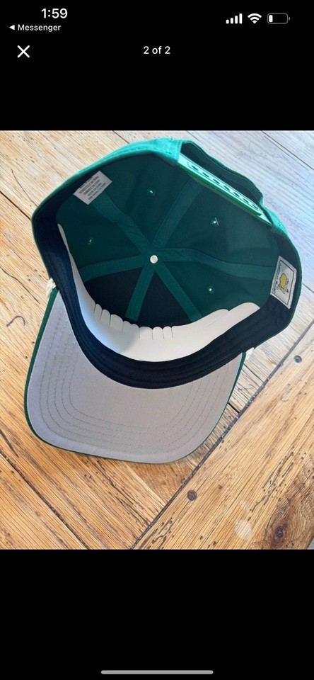 THE MASTERS Amen Corner SnapBack Hat - Augusta National - NEW w/Tags | eBay