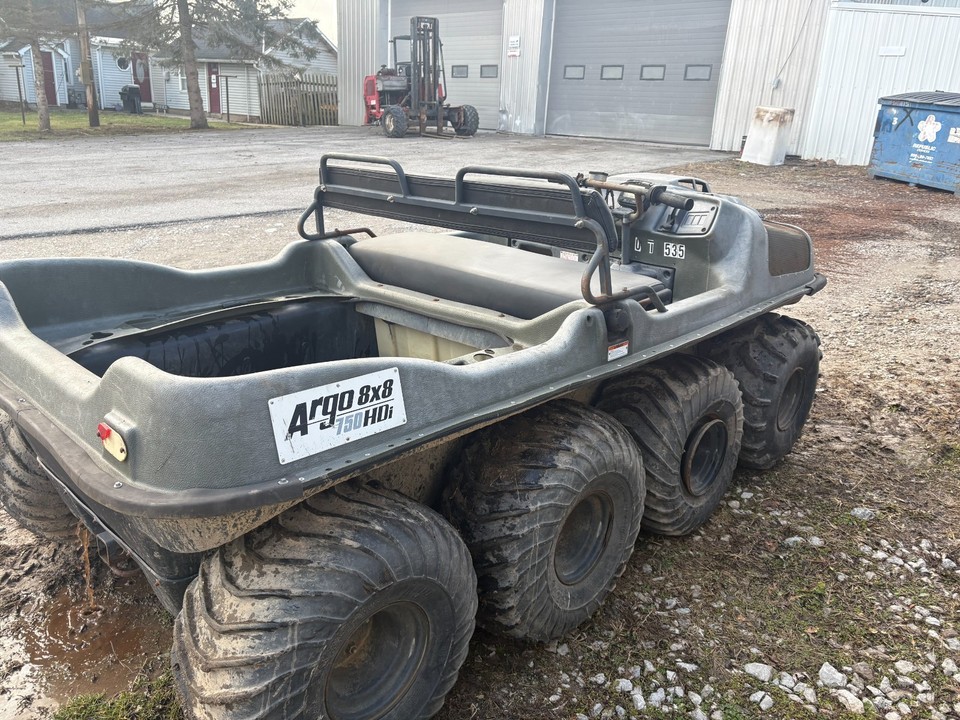 Argo 750 HDI Atv Amphibious 8x8 Runs And Operations Good You Will Have ...